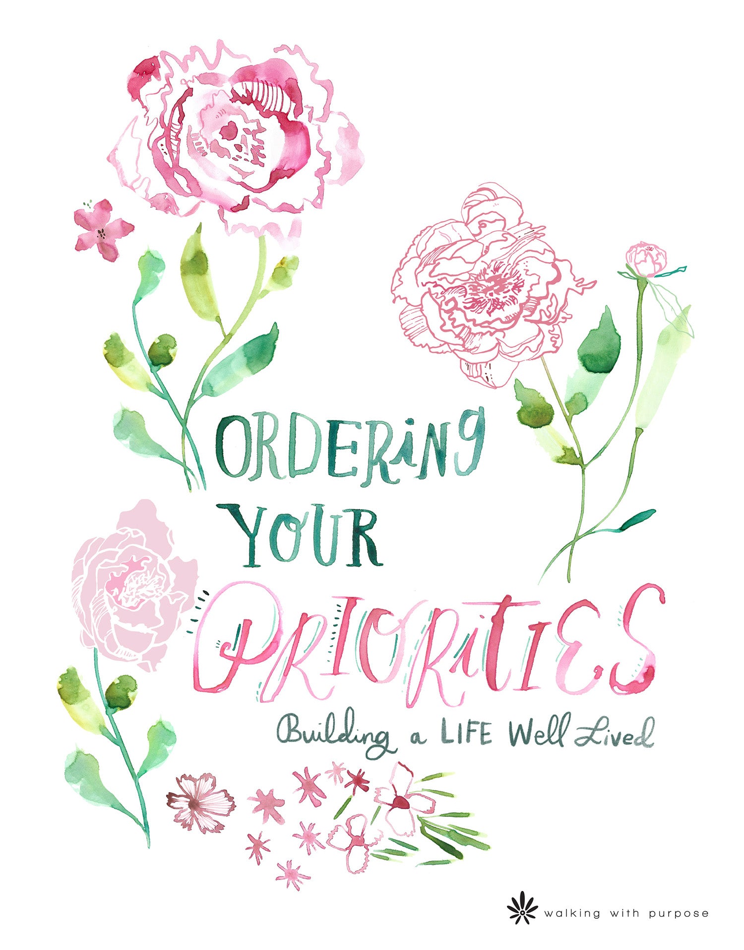 Ordering Your Priorities Bible Study – Walking with Purpose