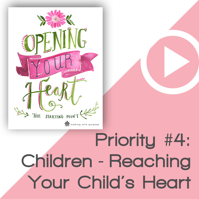 Opening Your Heart Video Download Talk 5, Lesson 18 – Walking with Purpose